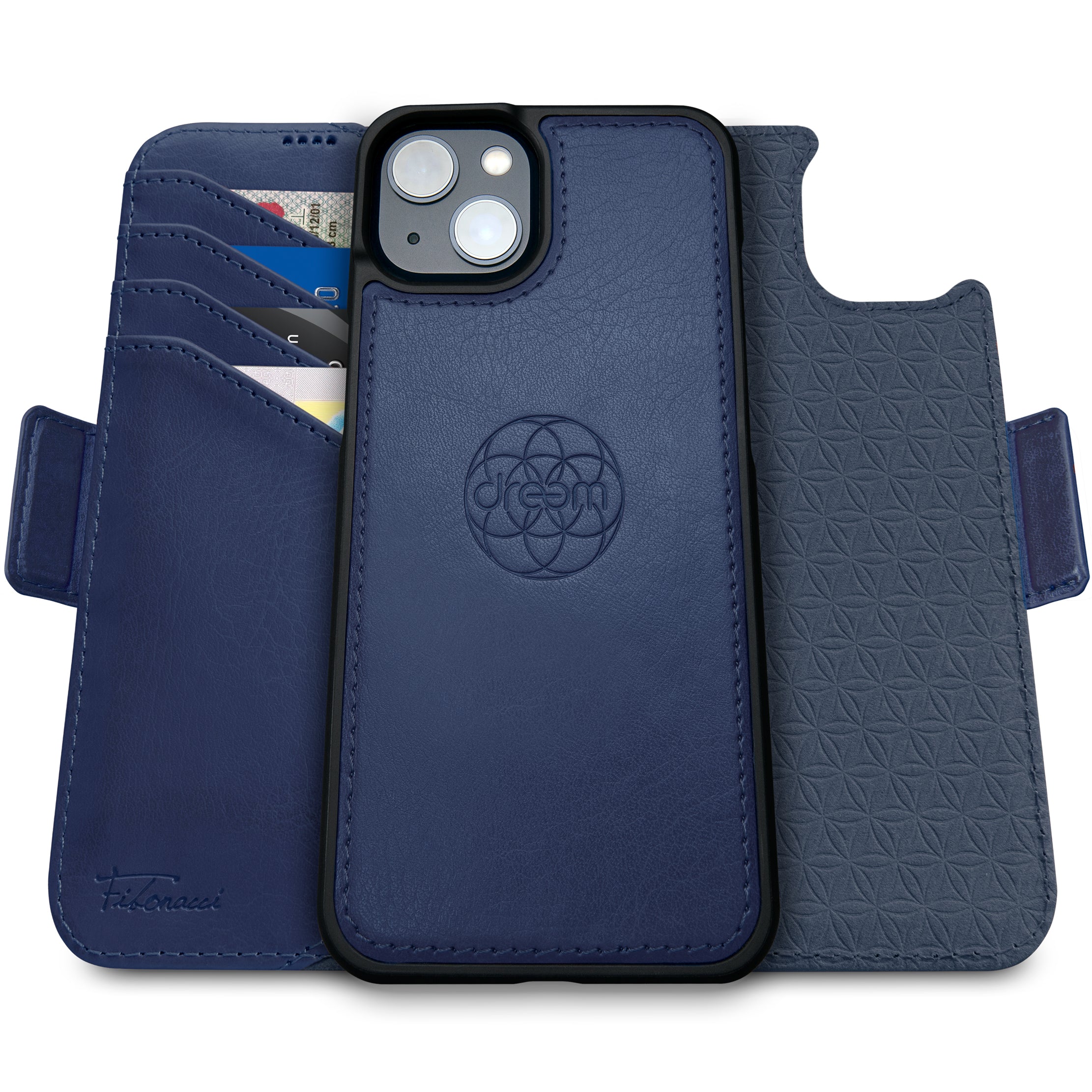 Fibonacci Wallet Case for iPhone 14 & iPhone 16e [Royal] – Dreem - Make ...